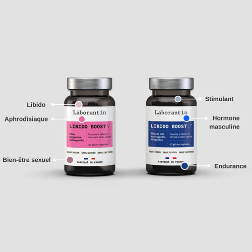 Pack Love : Compléments Alimentaires Libido pour Homme et Femme